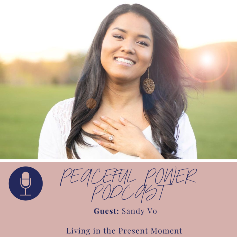 Sandy Vo on Living in the Present Moment ⋆ Andrea Claassen